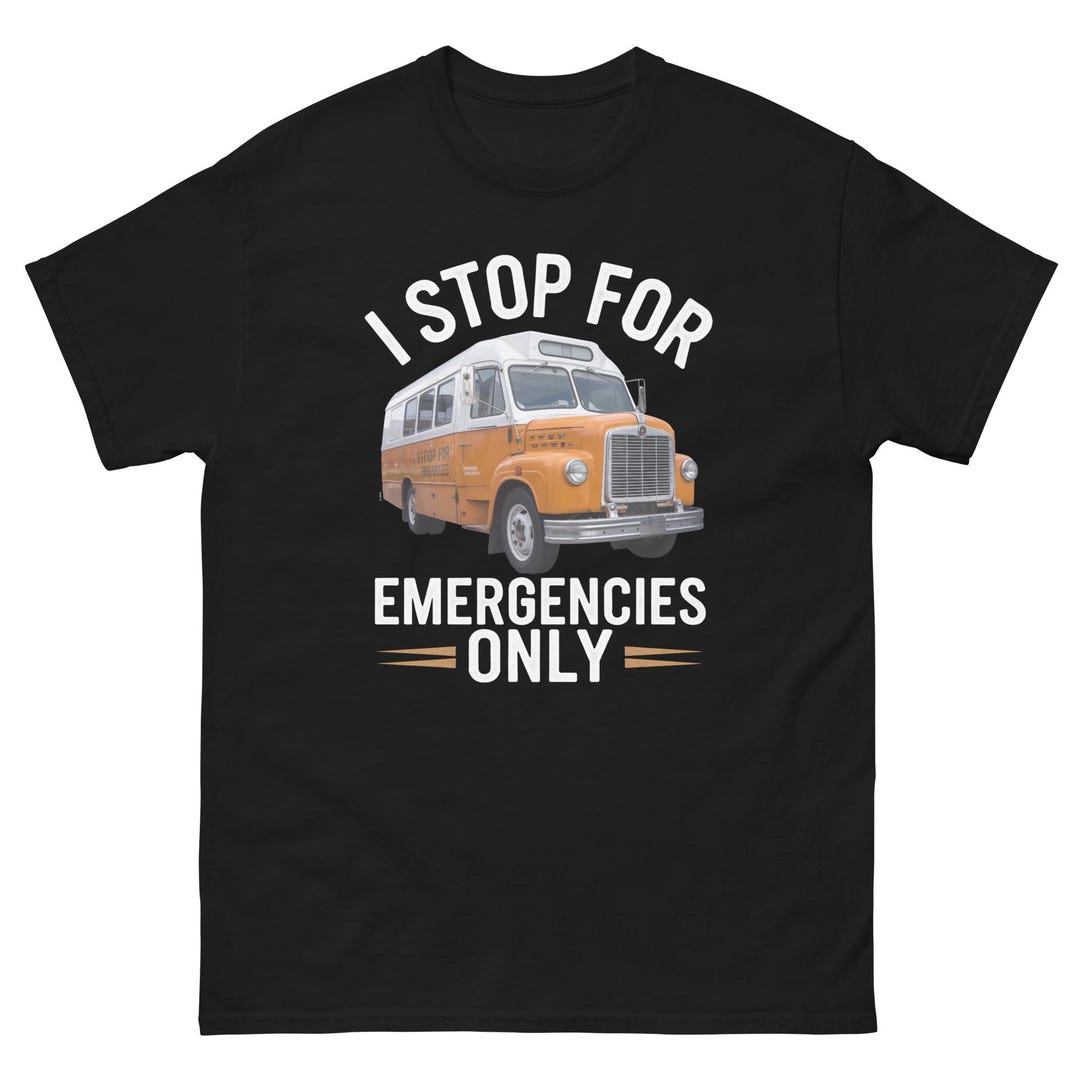 Vintage Bus Graphic T-shirt: Retro Vehicle Tee, Bus Enthusiast Gift - Etsy