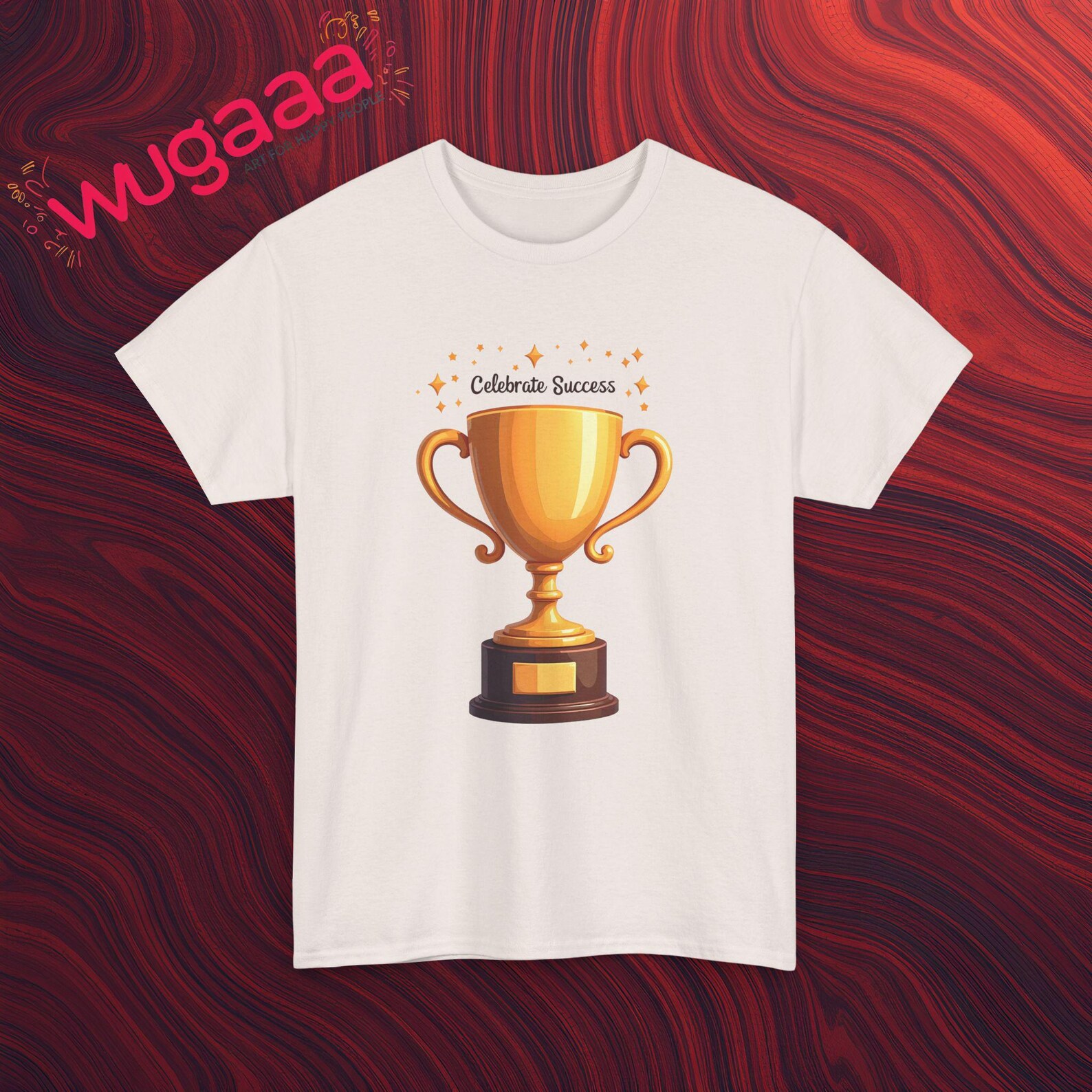 Celebrate Success Trophy Graphic Tee - Motivational Gift Shirt - Etsy