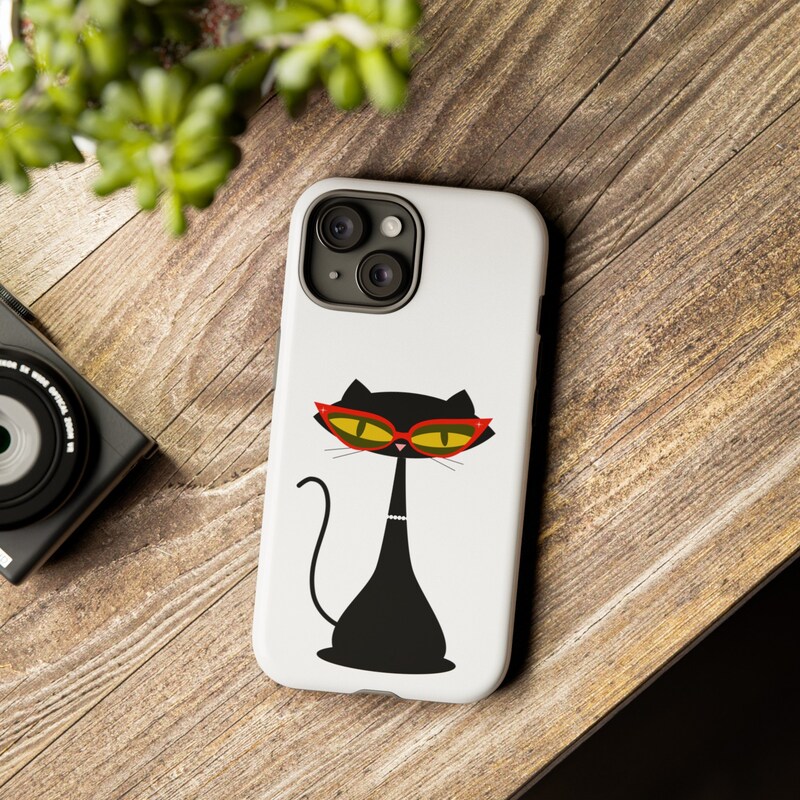 Cat Cell Phone Case - Etsy