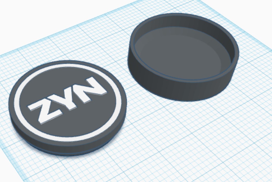 Custom Zyn Can Stl File Etsy