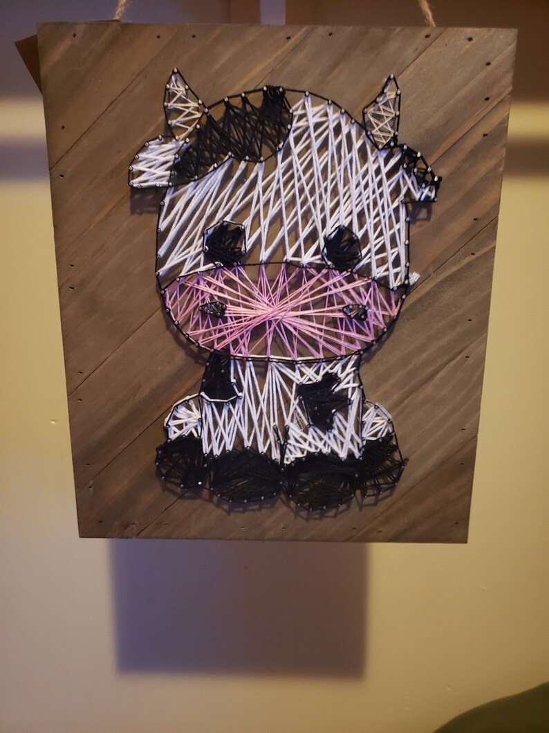 Cow String Art - Etsy