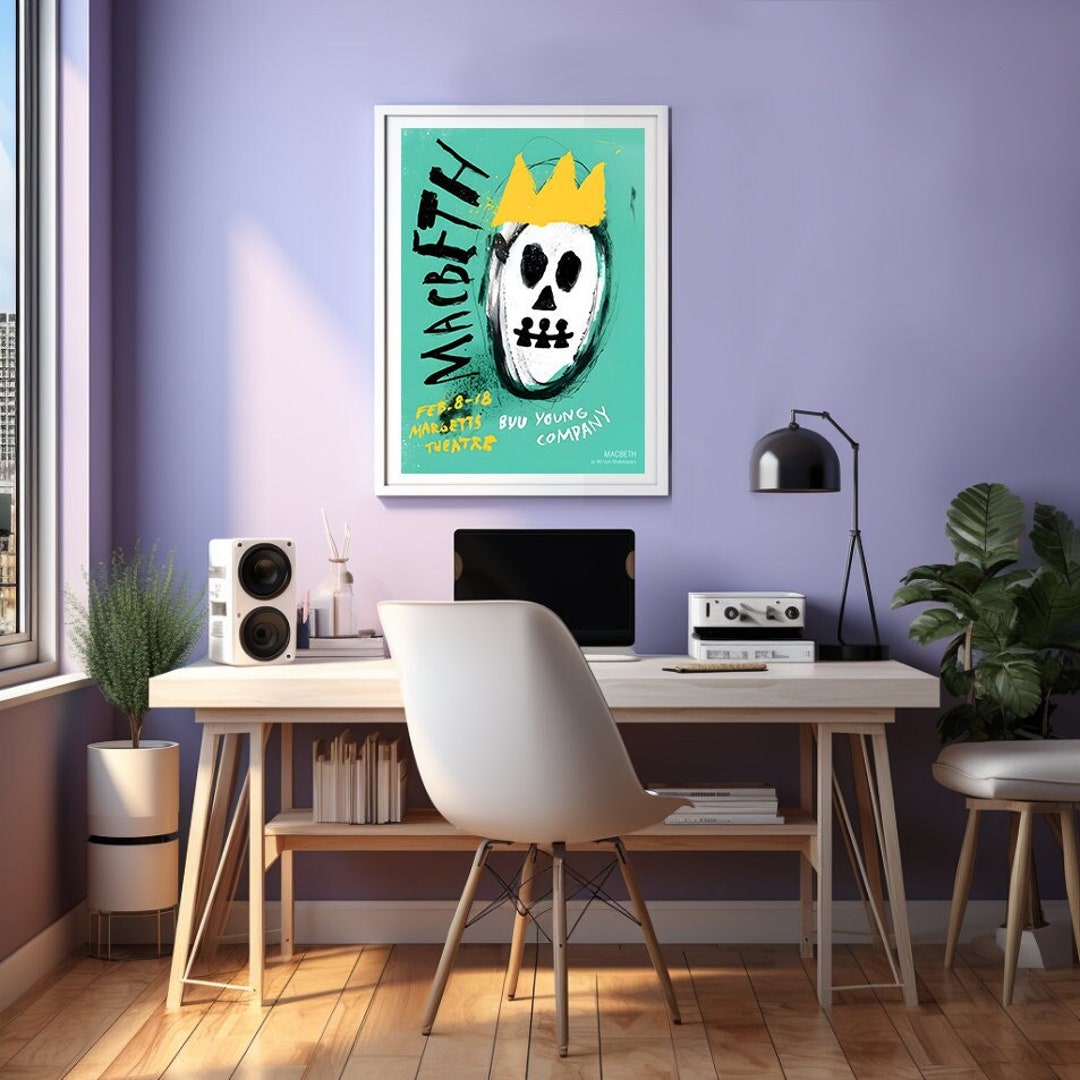 Theatre Poster | Macbeth | Theatrical Wall-art | London Art ...