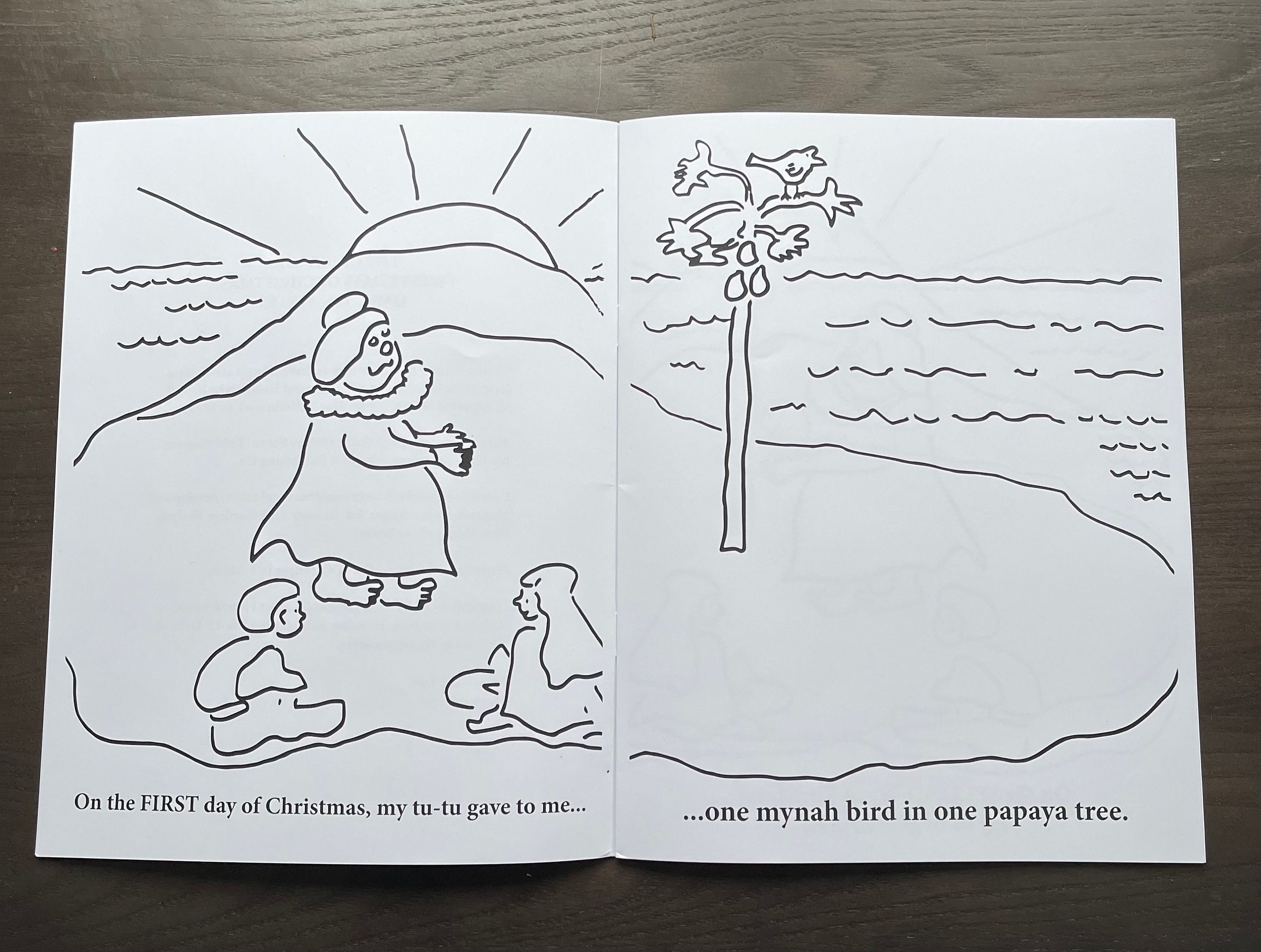 Twelve Days Of Christmas Hawaiian Style Children s Coloring Book Etsy twelve-days-of-christmas-hawaiian-style-children-s-coloring-book-etsy