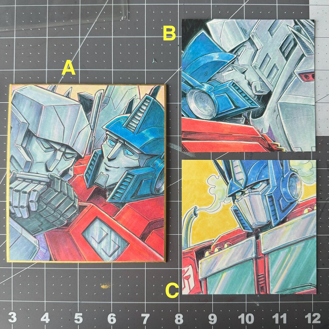 Transformers Original Marker Art - Etsy