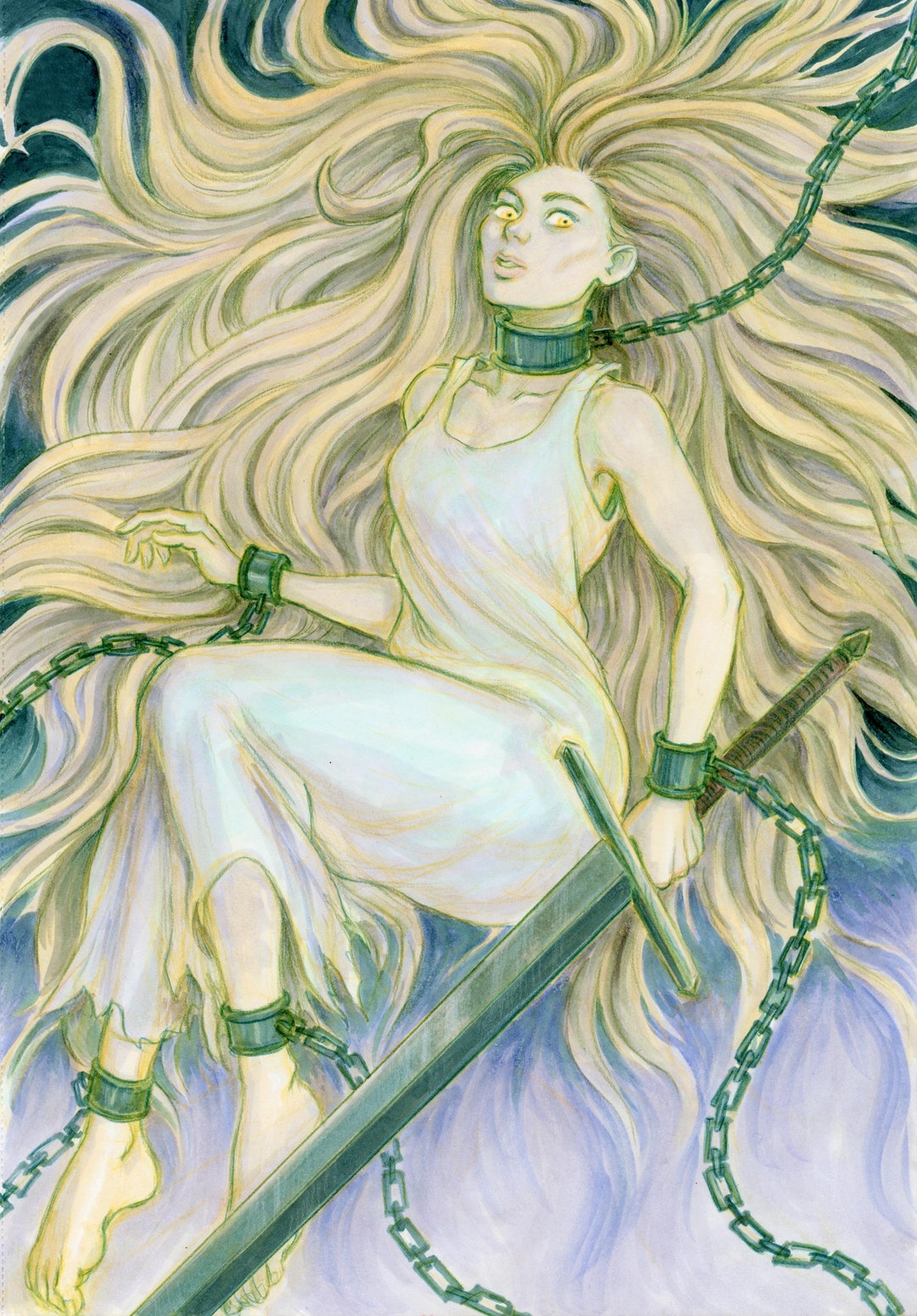 Alecto the Locked Tomb Original Art - First - Etsy