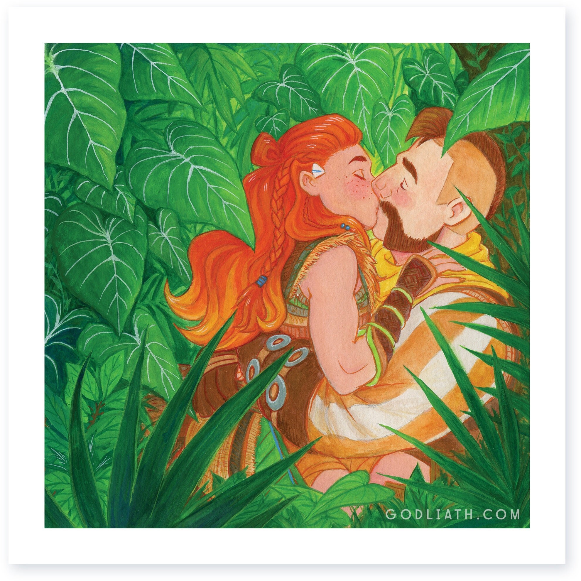 Clandestine Aloy Erend Ereloy 8x8 Art Print - Etsy