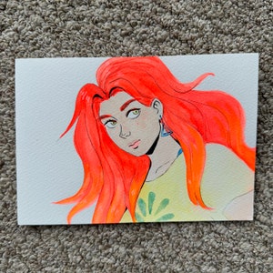 Aloy Original Art - Horizon Zero Dawn Forbidden West - Etsy