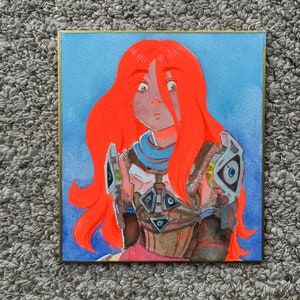 Aloy Original Art - Horizon Zero Dawn Forbidden West - Etsy