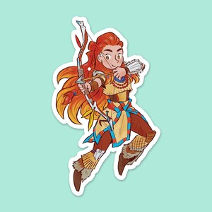 Aloy Horizon Zero Dawn Forbidden West Die Cut Sticker Decal - Etsy