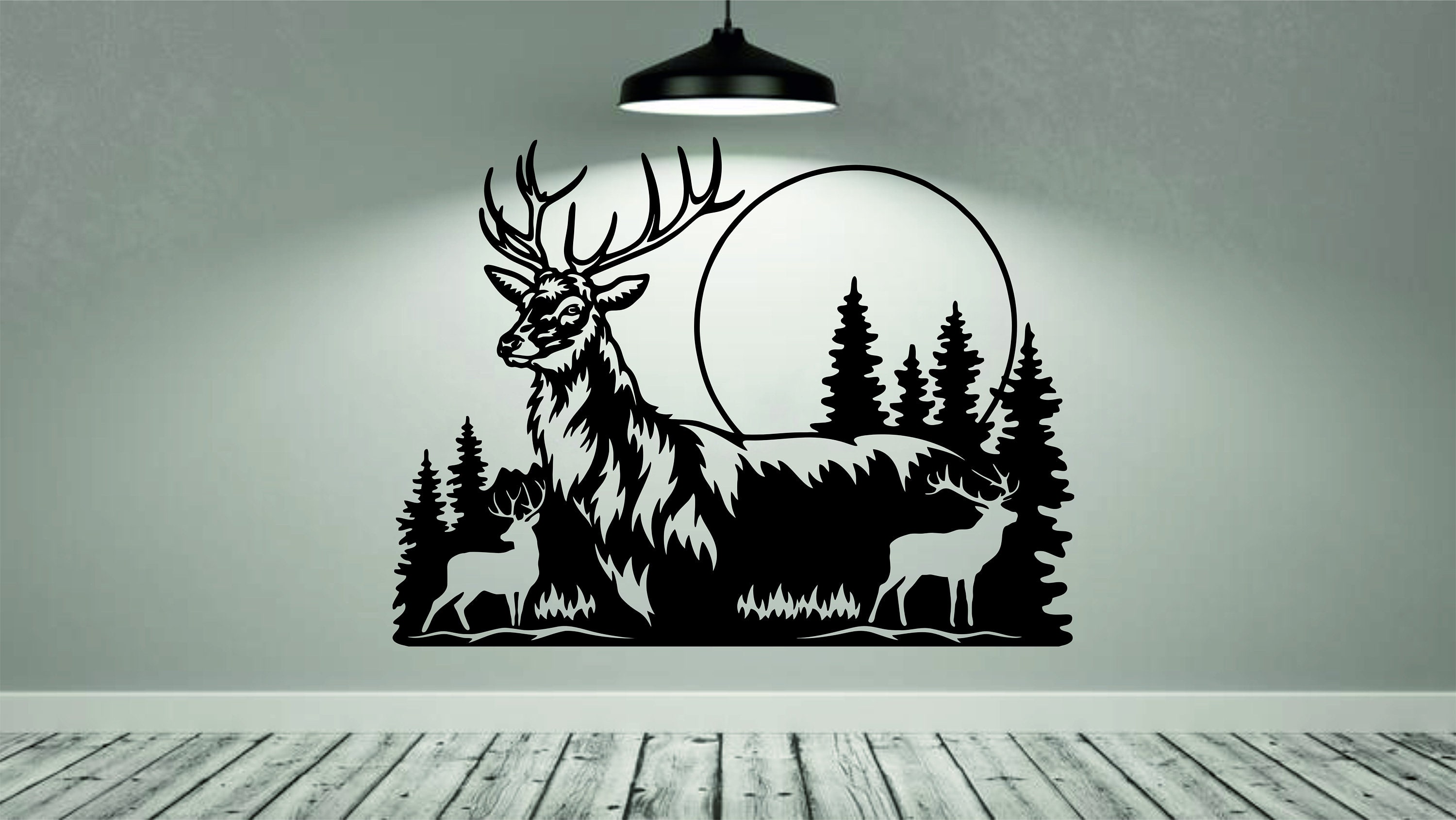 Deer Svg Dxf Files Digital Vector Files CNC Router Cut - Etsy Canada