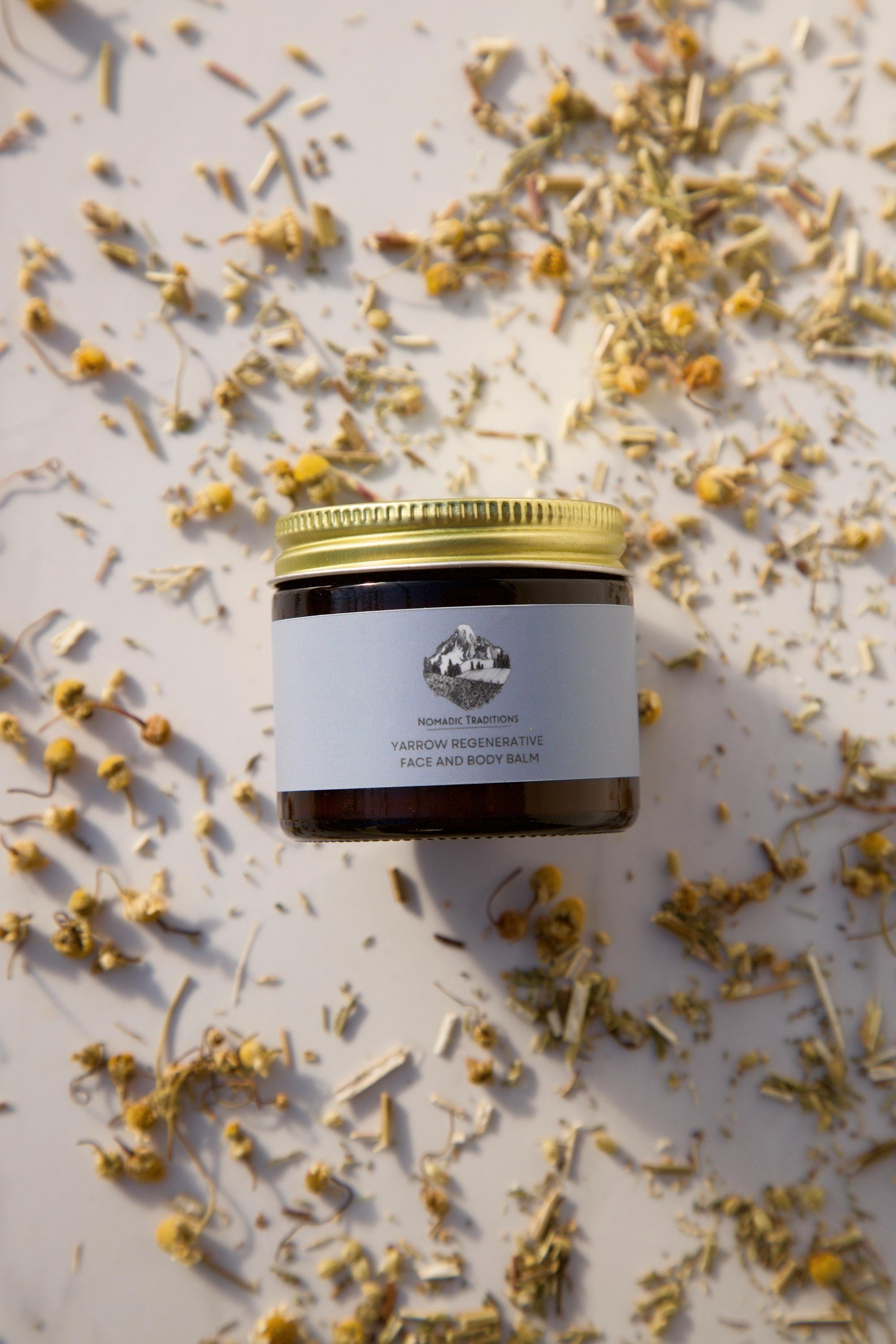 Yarrow Regenerative Face and Body Tallow Balm Face Cream Moisturizer ...