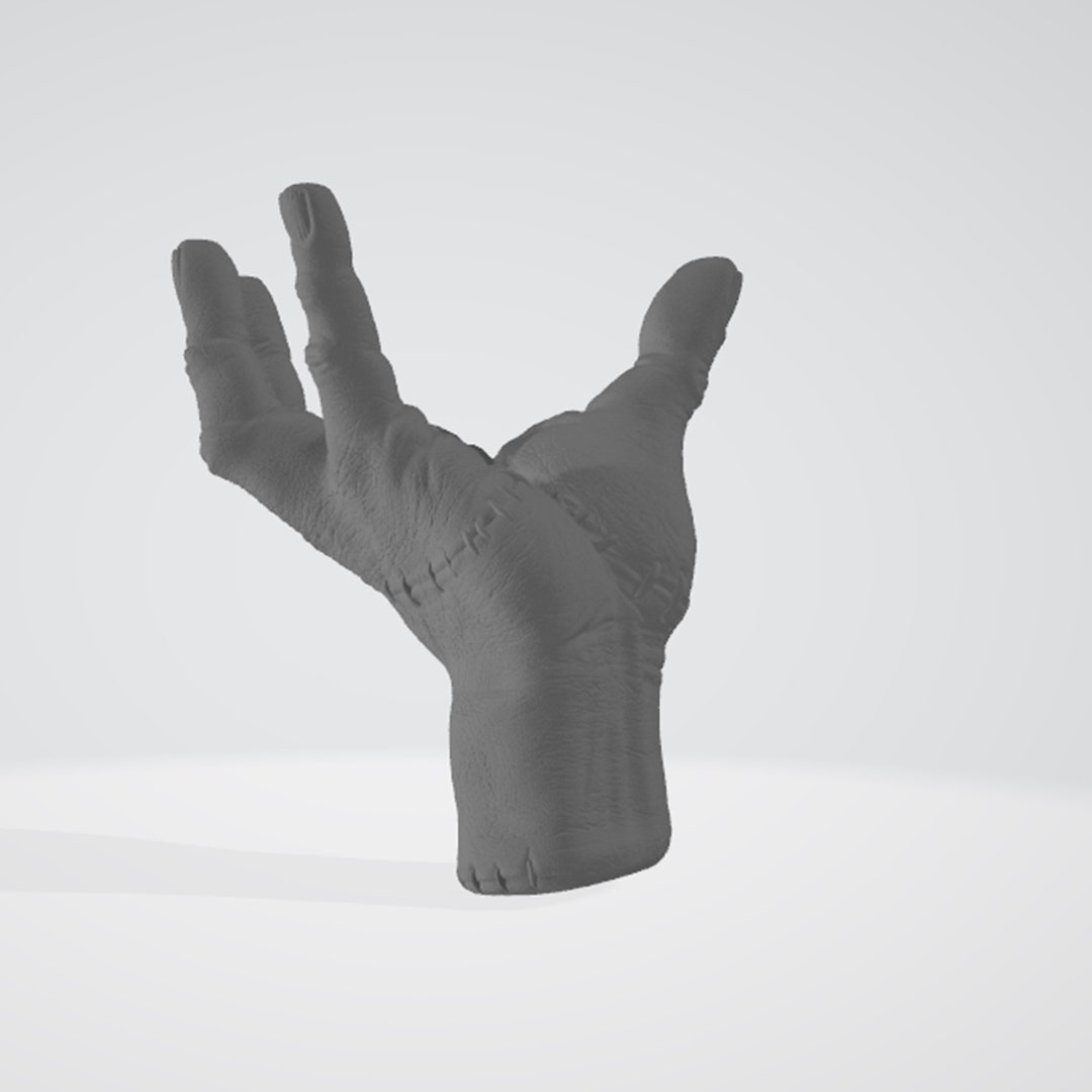 Addams Family Wednesday Thing Hand Figure Statue 3d Printed Painted Stl ...