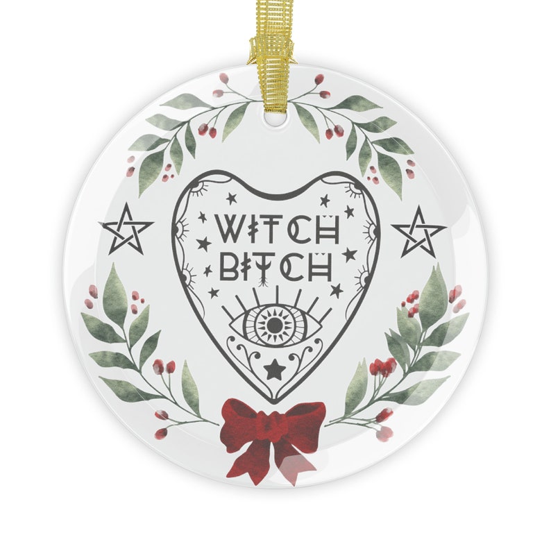 Witchy Witchmas Pagan Christmas Holiday Ornament-witchy - Etsy