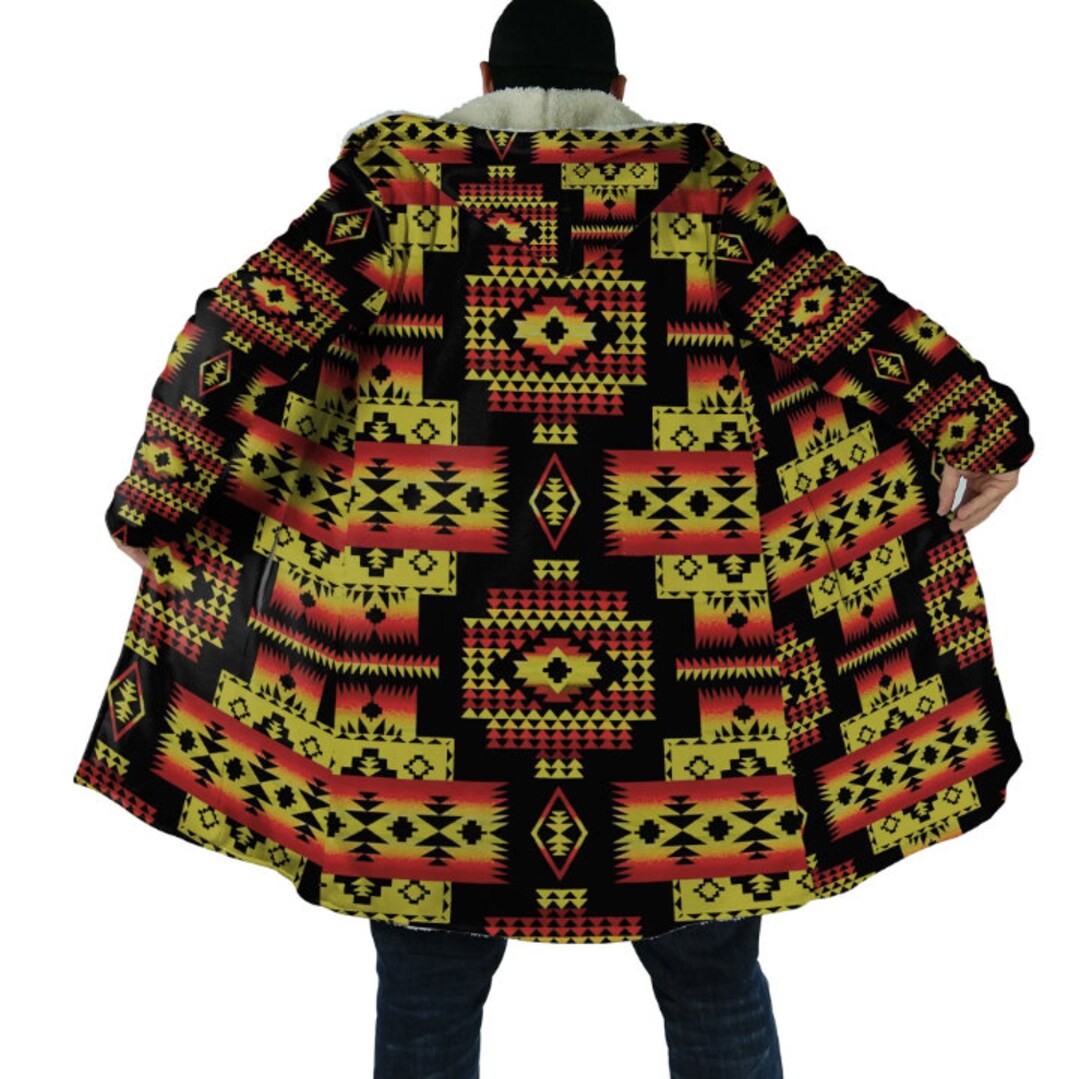 Native American 3D All Over Print Cloak for Men Womennative - Etsy