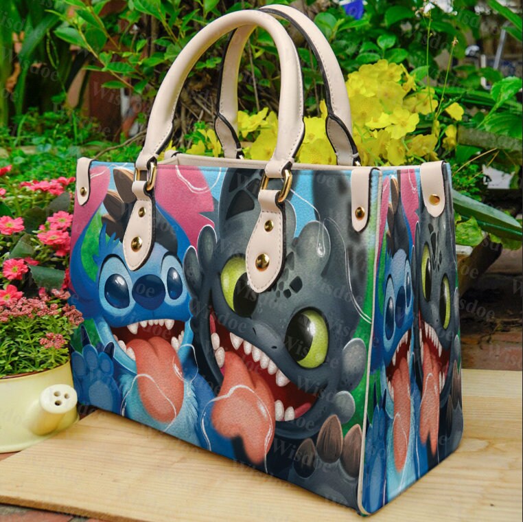 Stitch and Toothless Leather Bag Handbag,Stitch Women Bags sold by ...