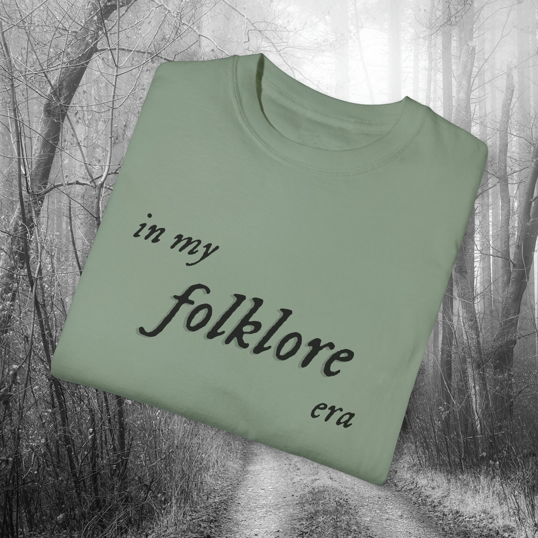 Taylor Swift T-shirt in My Folklore Era Comfort Colors - Etsy