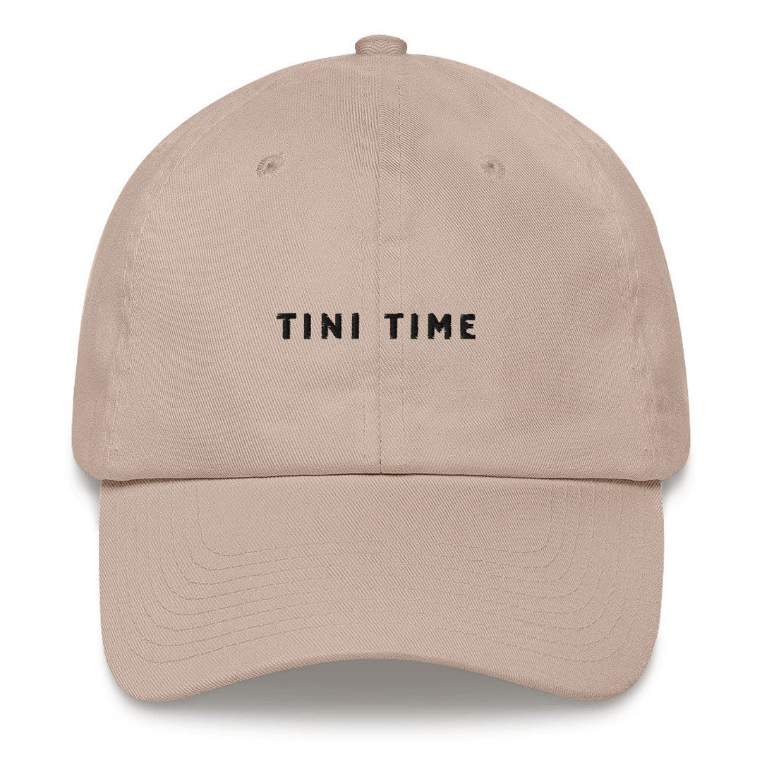 Tini Time Dad Hat With Black Embroidery - Etsy
