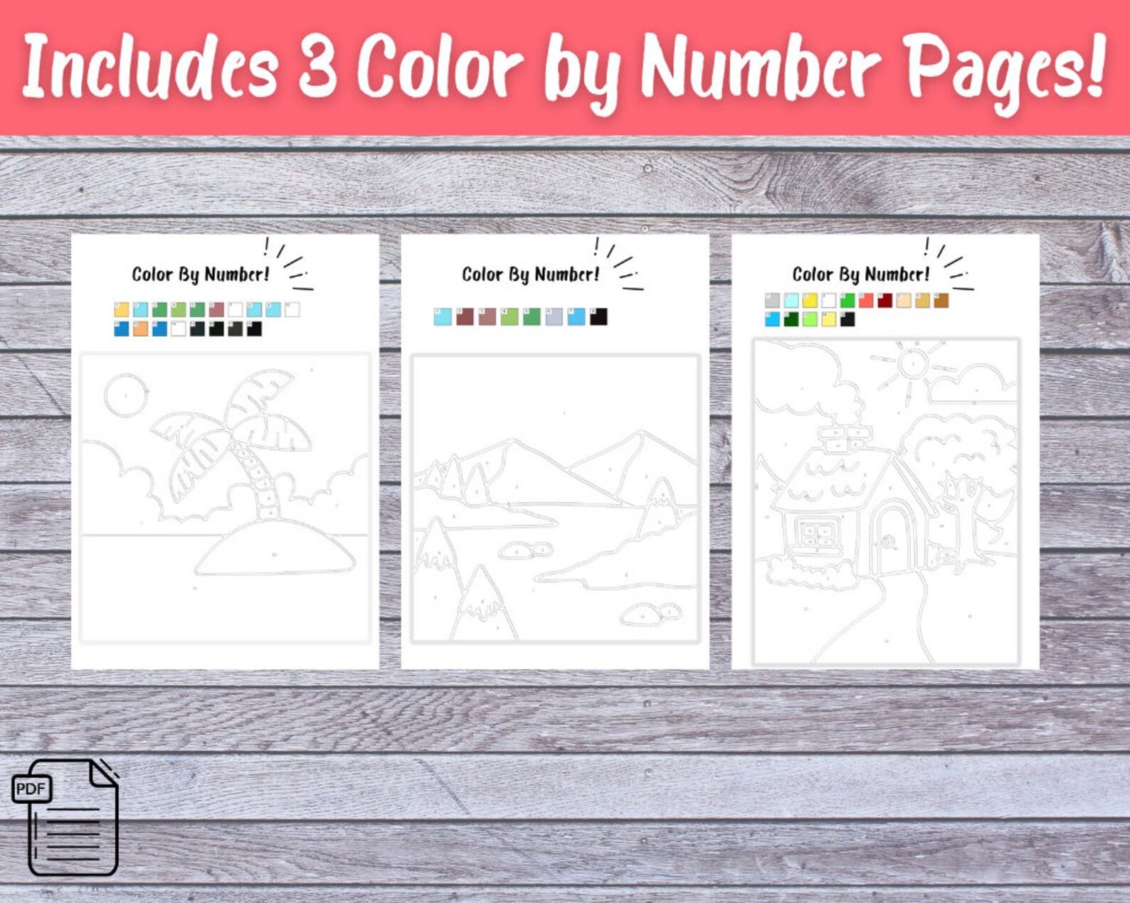 12 Summer Kids Activities, Summer Camp Activity, Printable Activity ...