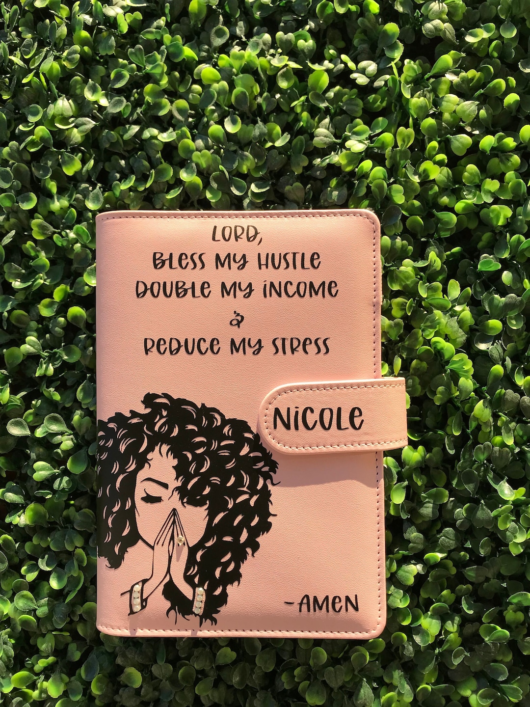 Custom Budget Binder Gift Christmas | Bless My Hustle| Budget Binder ...