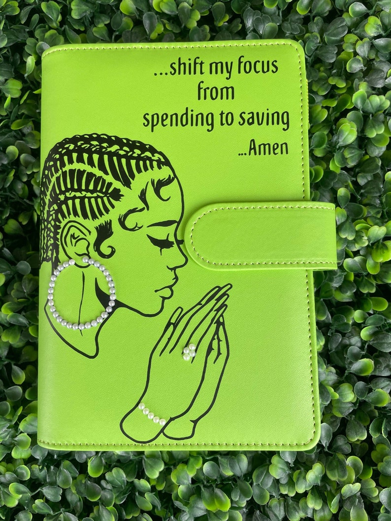 Shift My Focus Budget Binder With Money Envelopes Cash - Etsy