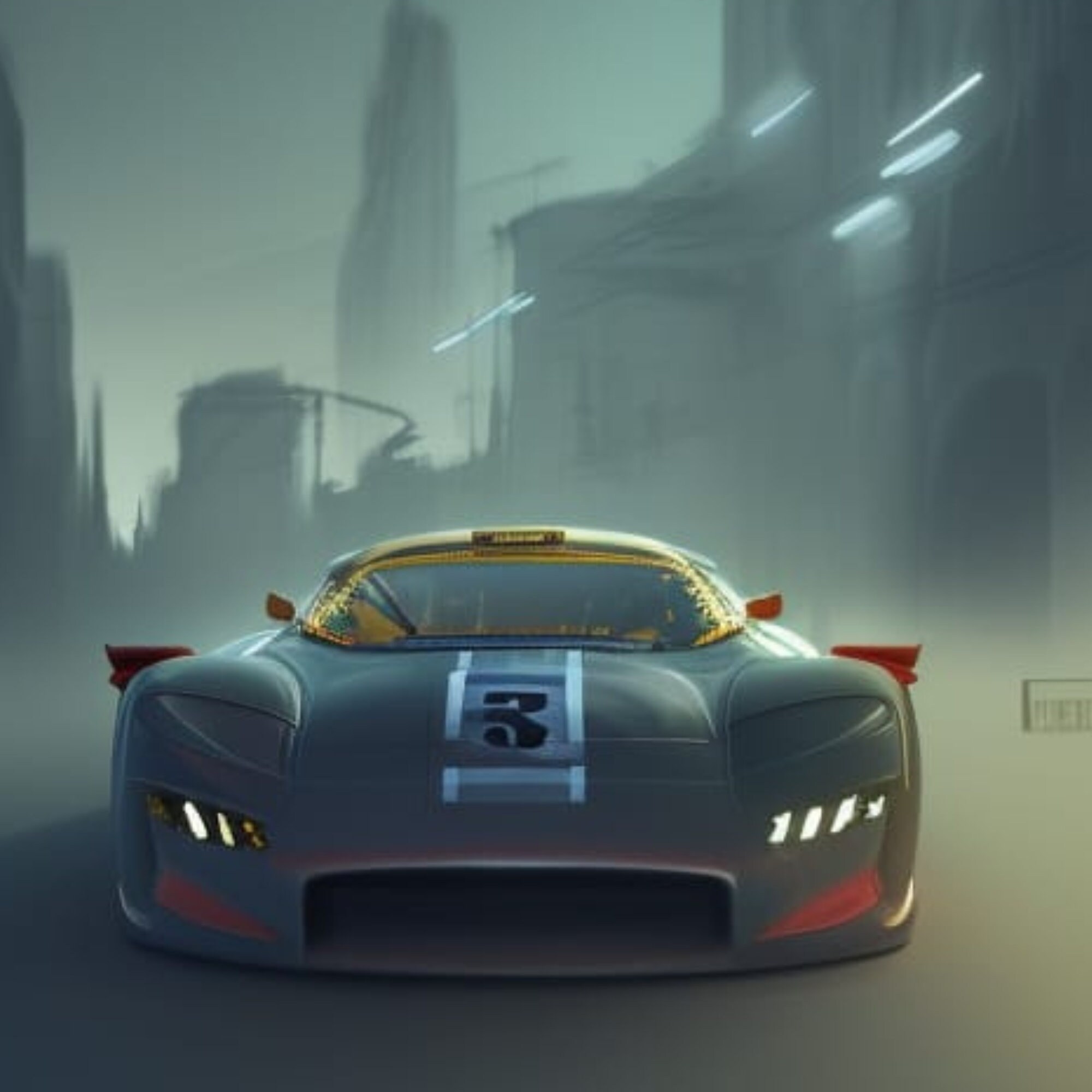 Metaverse Digital Car Art Print for Home Decor - Etsy