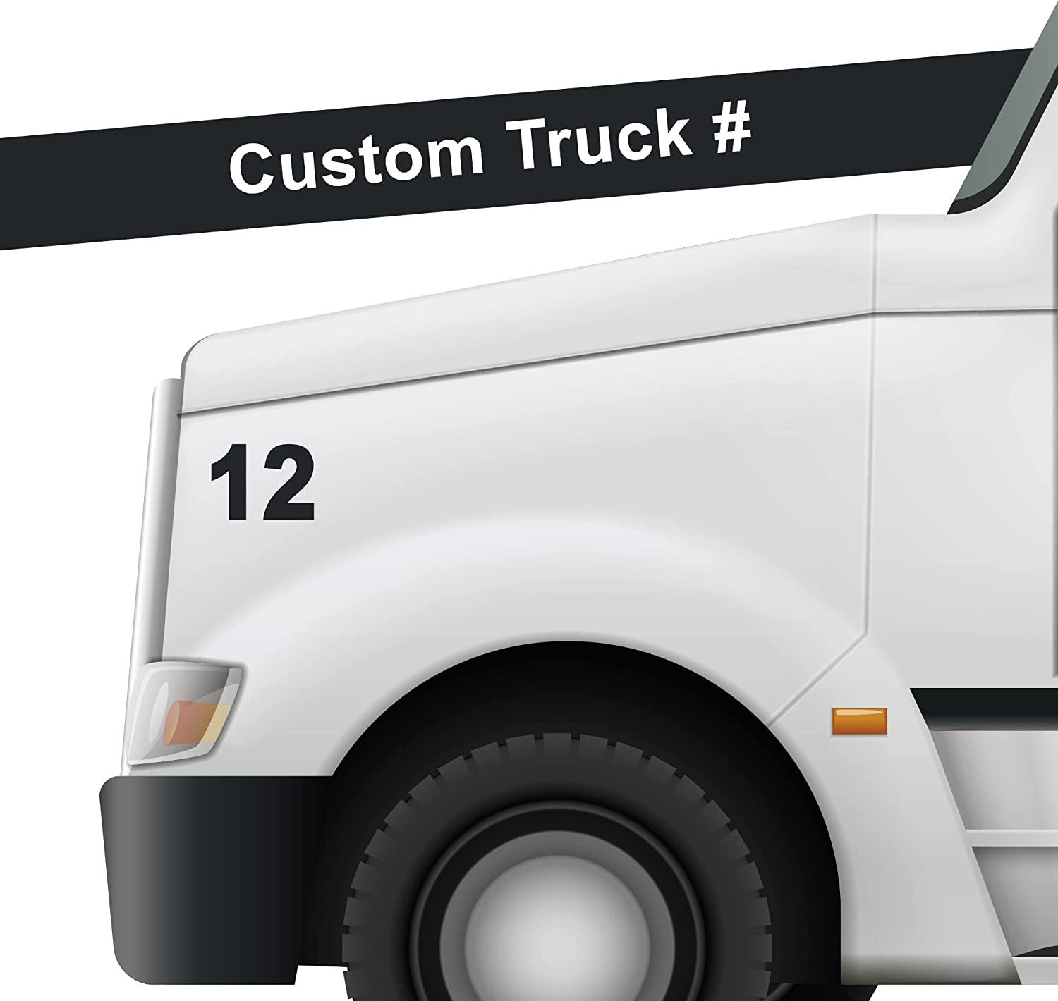 2x Custom US DOT Trucking Decal Stickers Tow Truck, Trucking, 18 ...