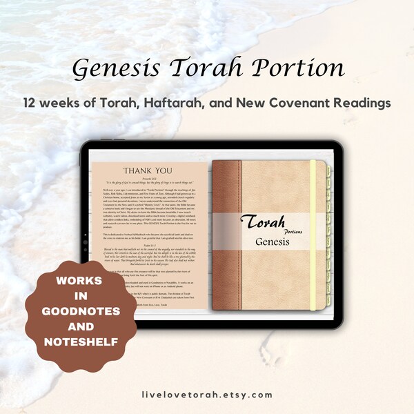Torah Study Journal - Etsy
