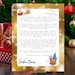 Printable Santa Letter, US Letter Size PDF. Christmas Letter From Santa ...