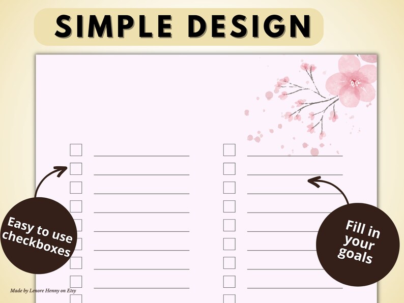 100 Things to Do Checklist: Stay Organized and Achieve Your Goals ...