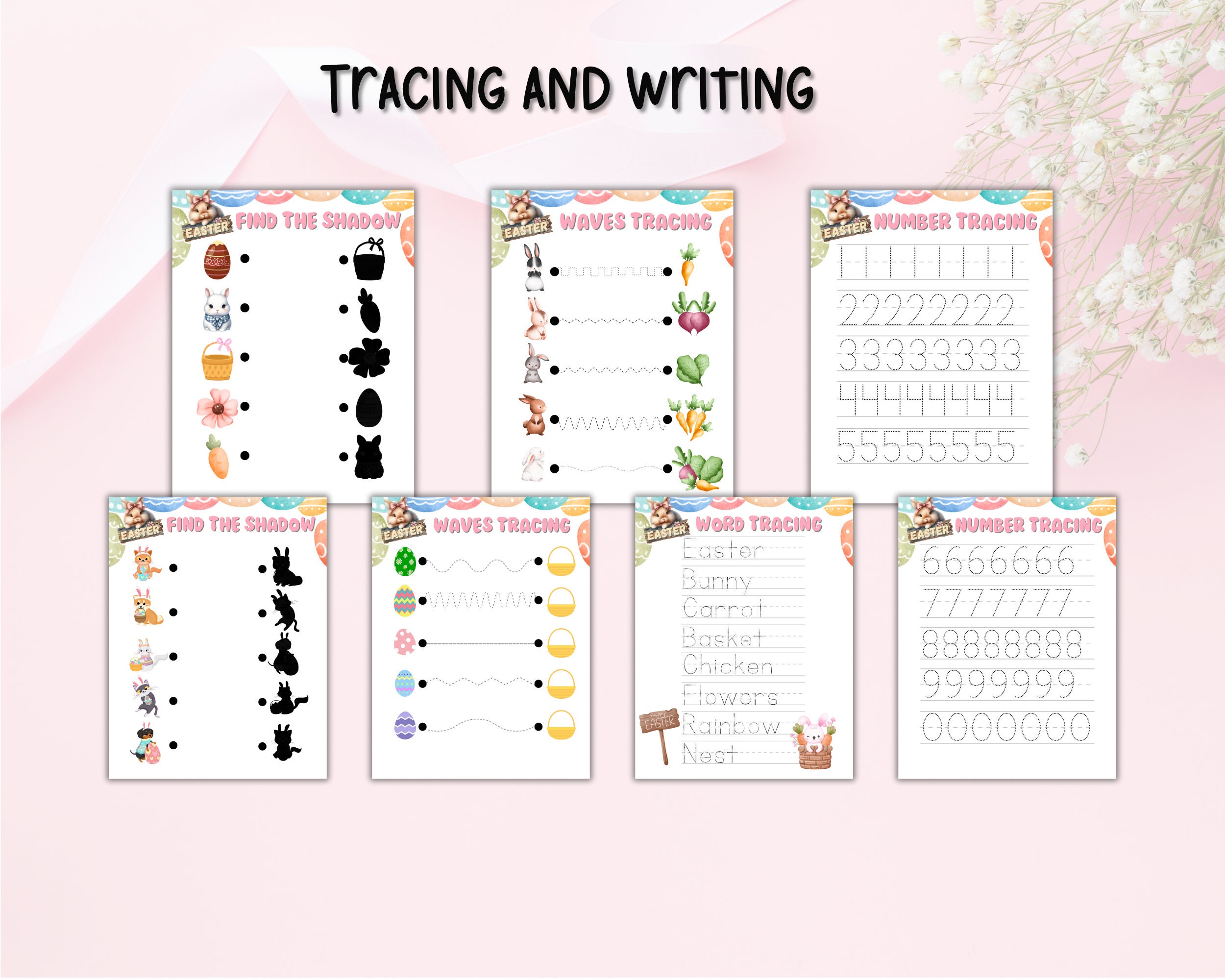 Easter Activity Pack- Coloring Pages, Easter Games. Kids Busy Book ...