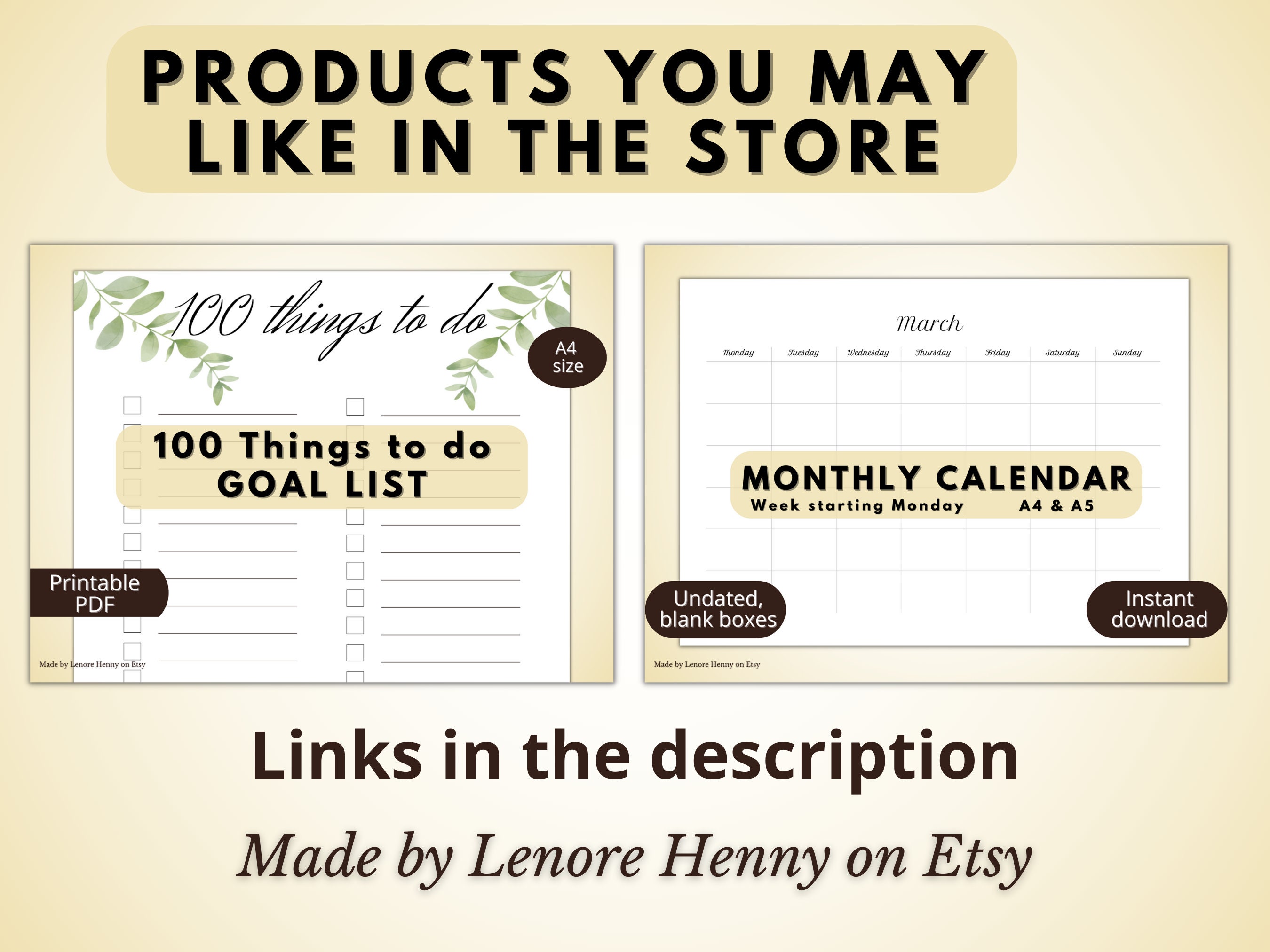 100 Things to Do Checklist: Stay Organized and Achieve Your Goals ...