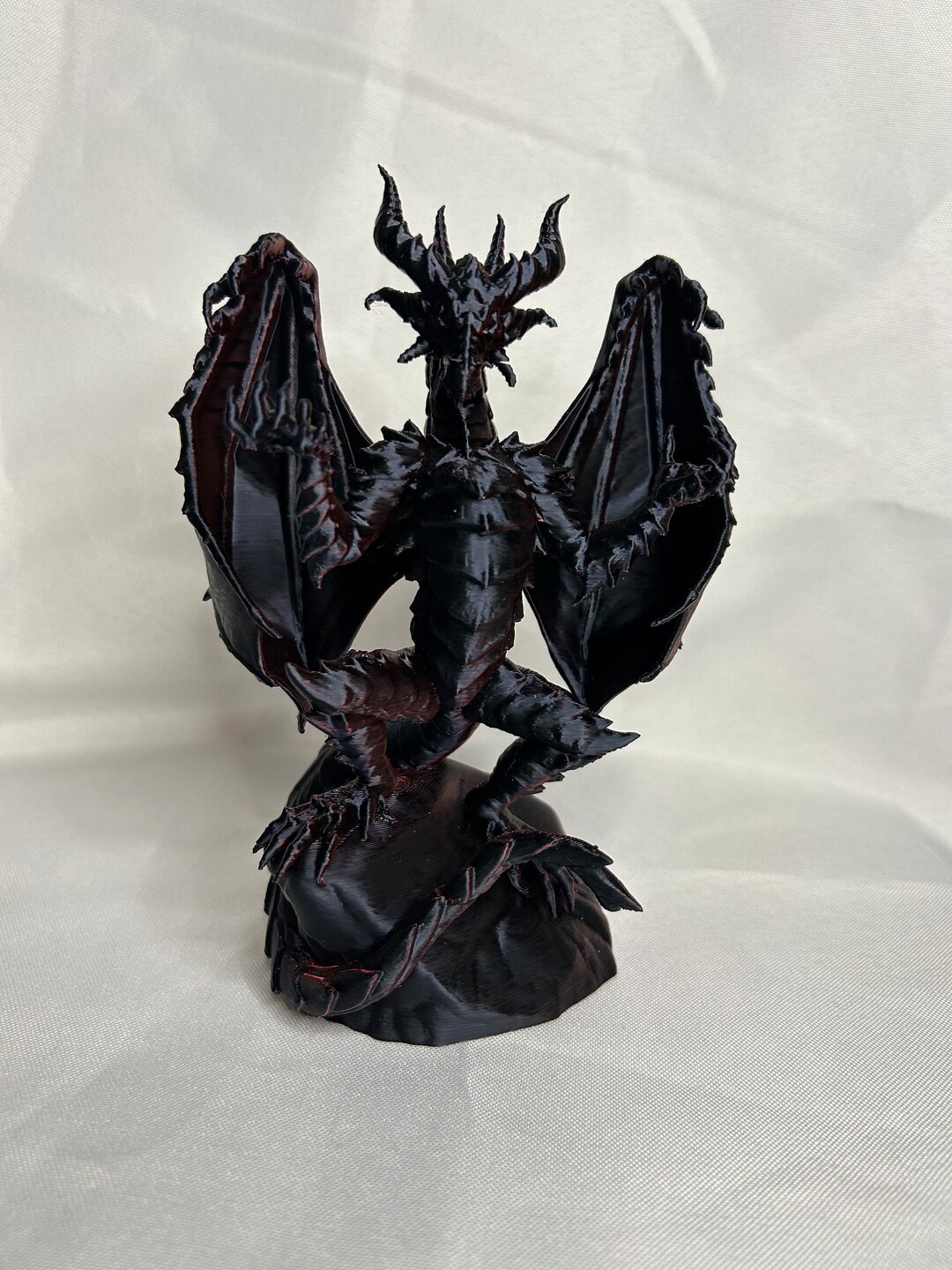 3d Printed Dragon Statue Beast of Corruption - Etsy