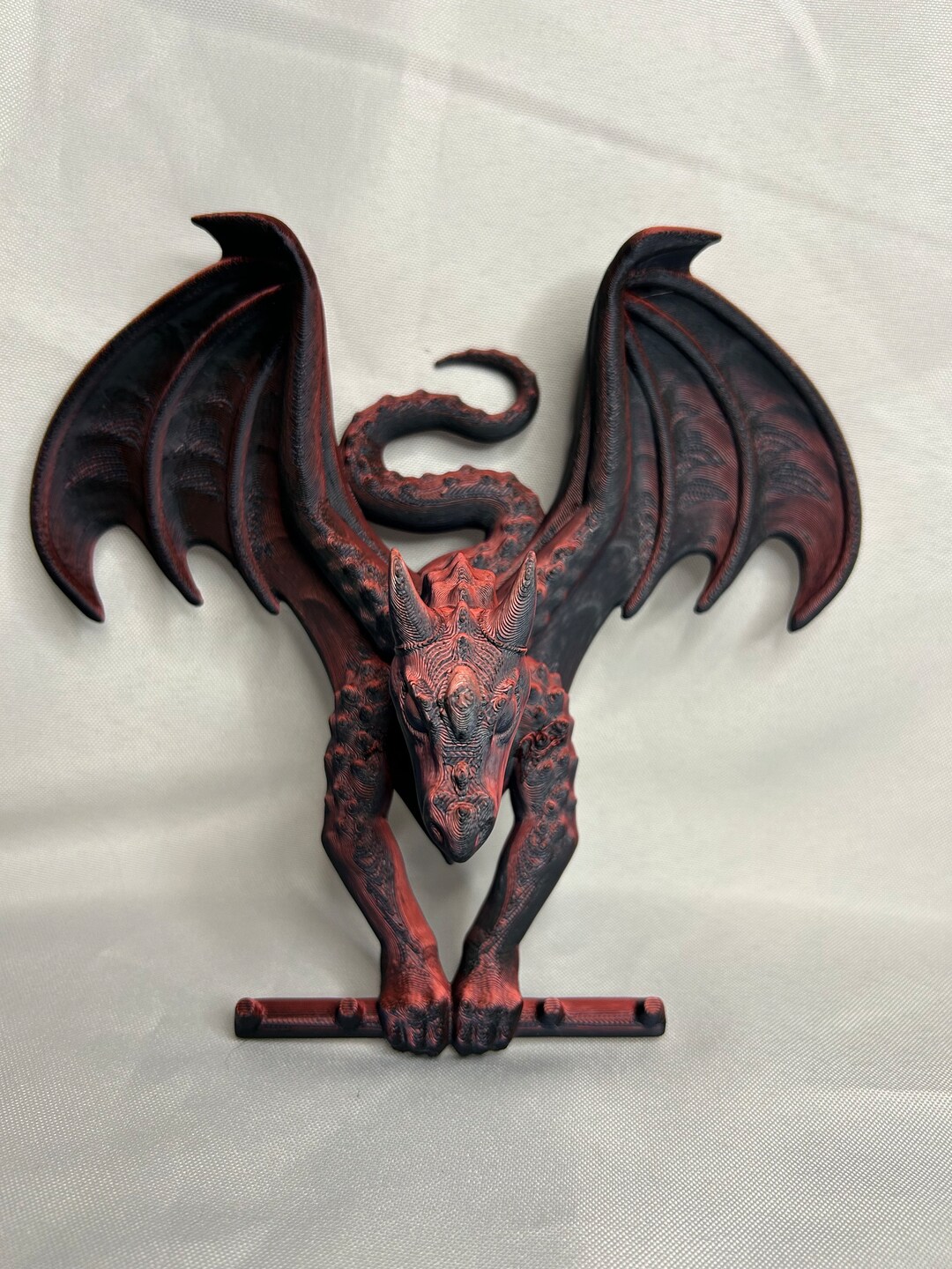 3d Printed Dragon Key Holder - Etsy