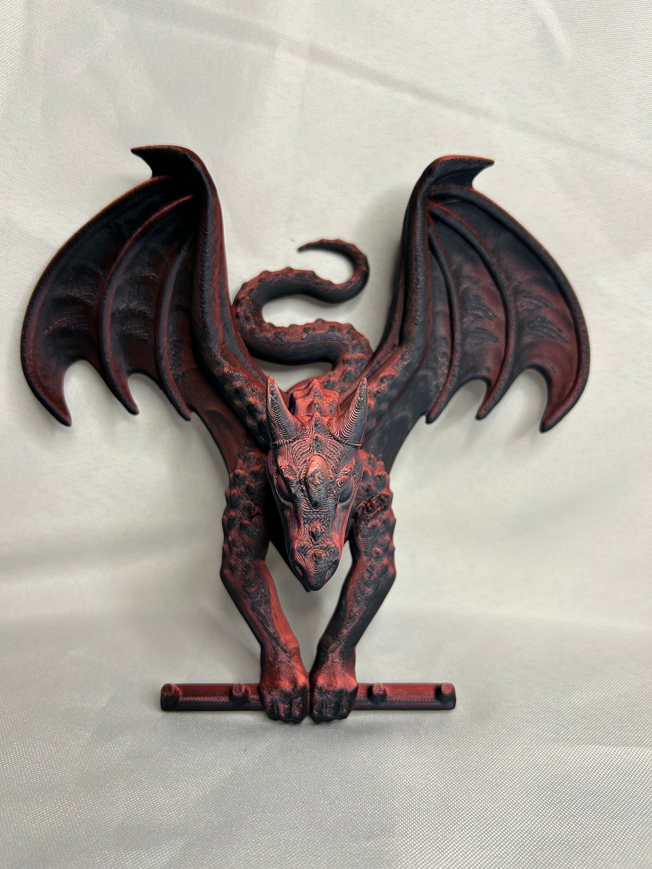 3d Printed Dragon Key Holder - Etsy