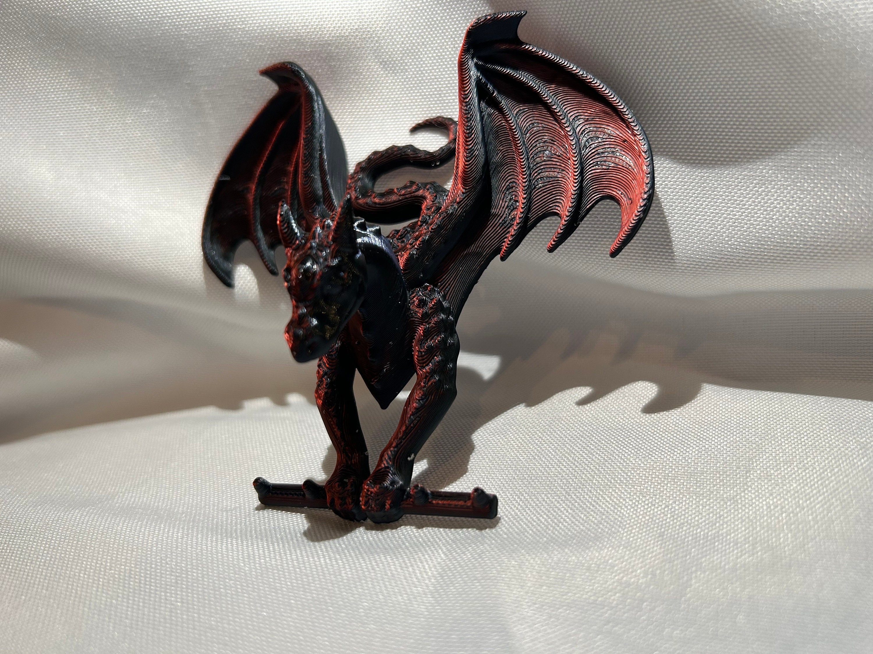 3d Printed Dragon Key Holder - Etsy