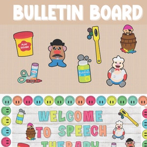 Welcome to Speech Therapy Bulletin Board for Speech Room Printable ...