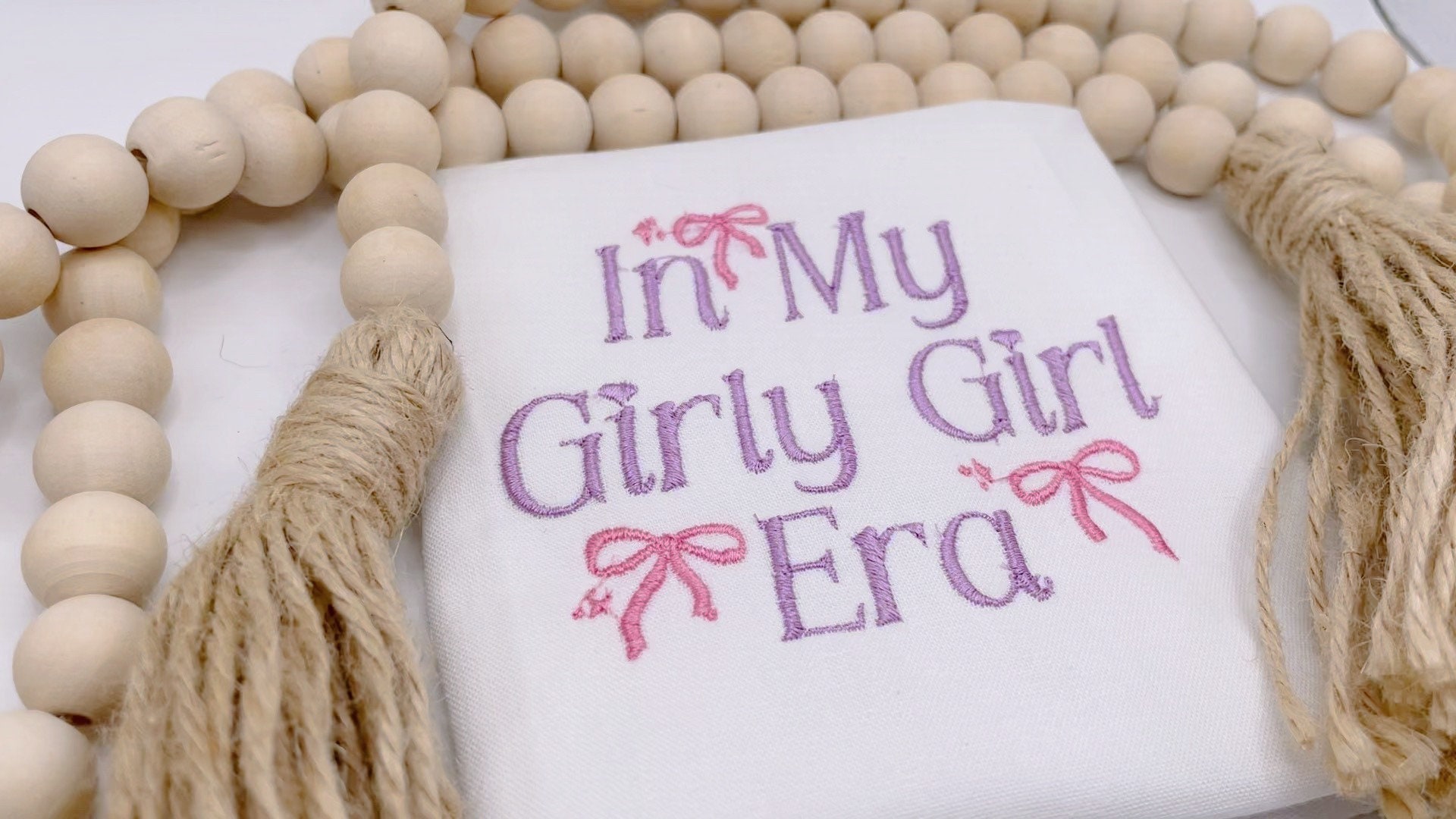 Bow Embroidery Design for Girl Embroidery File Bow Pes File Embroidery ...