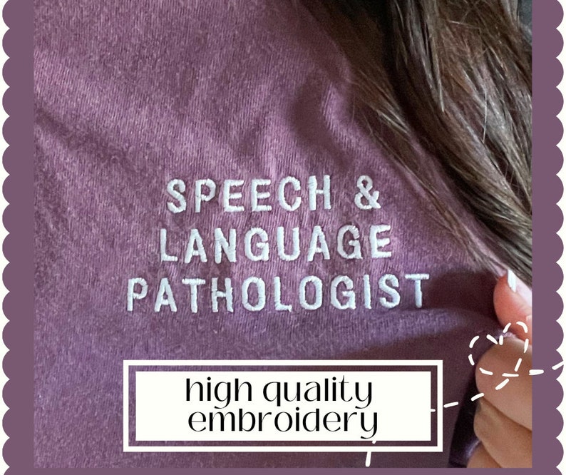 SLP Comfort Color Shirt for Speech Language Pathologist Shirt for ...