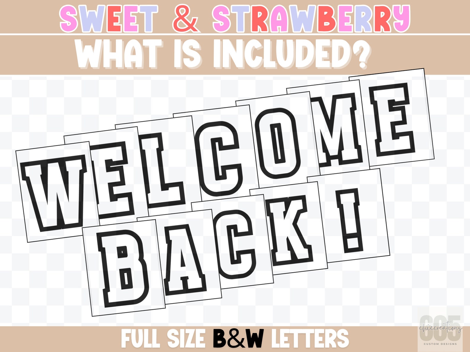 Welcome Back Bulletin Board for Classroom Strawberry Printable Bulletin ...
