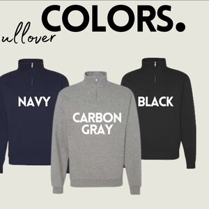 Personalized SLP Embroidered Quarter Zip With Sleeve Embroidery for SLP ...