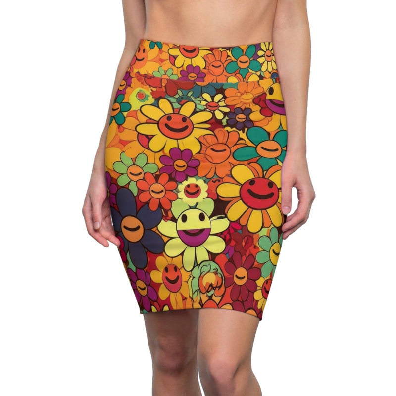 Flower Power Skirt - Etsy
