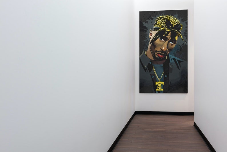 Tupac, Tupac Poster, Tupac Shakur 2pac Digital PDF Poster Vector Art - Etsy