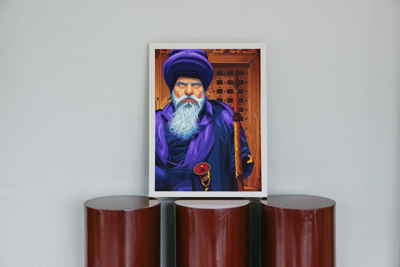 Nihang Singh | Vector Art PDF | Sikh Art | Wall Art | Digital Print ...