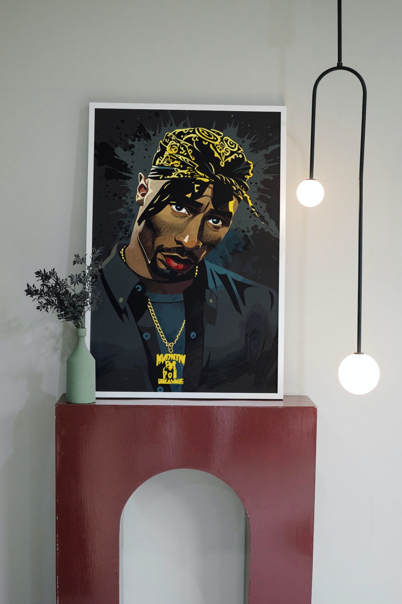 Tupac, Tupac Poster, Tupac Shakur 2pac Digital PDF Poster Vector Art - Etsy