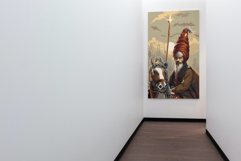 Sikh Warrior | Wall Art | Digital PDF | Vector File | HD Photo ...