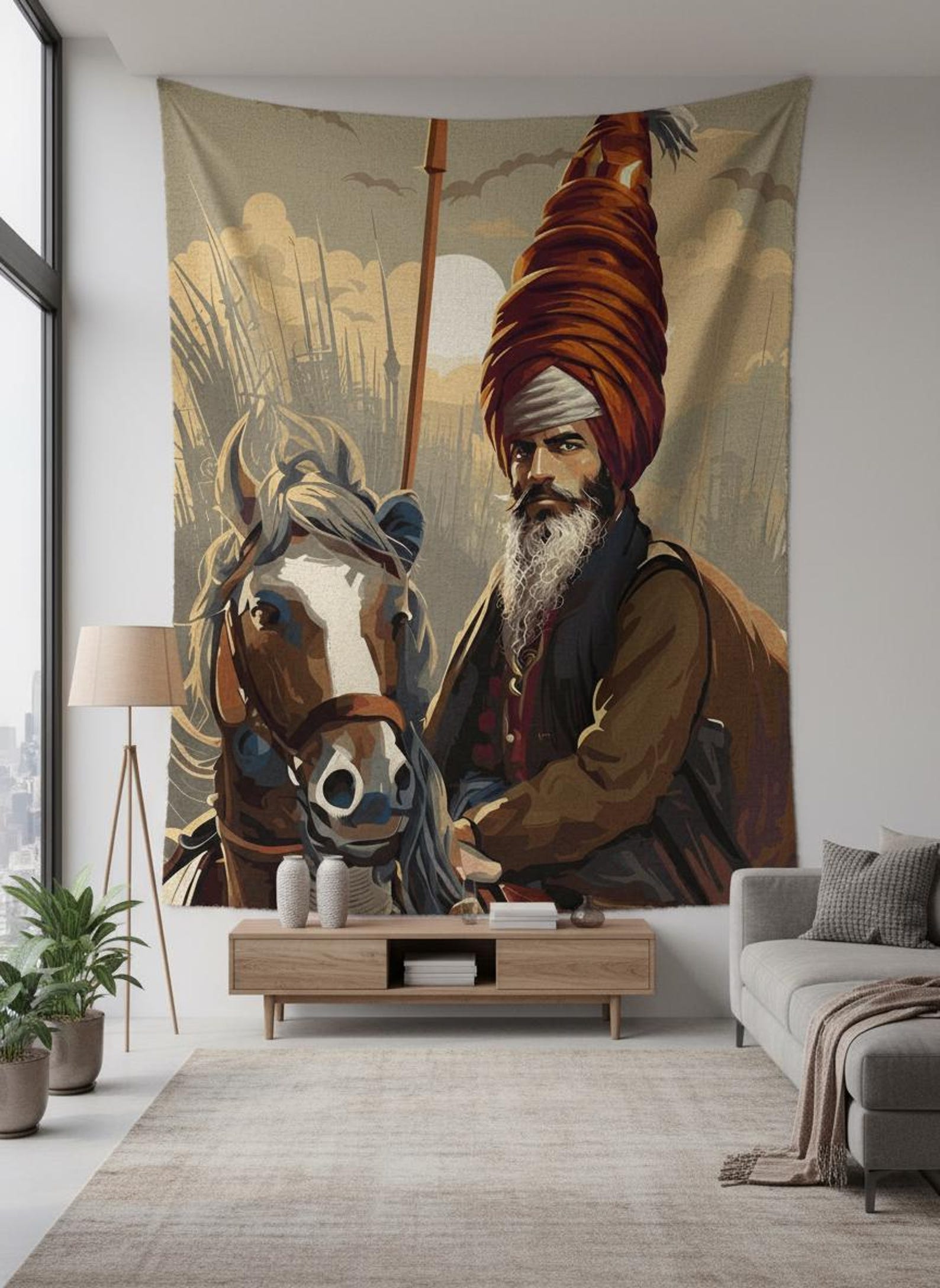 Sikh Warrior | Wall Art | Digital PDF | Vector File | HD Photo ...