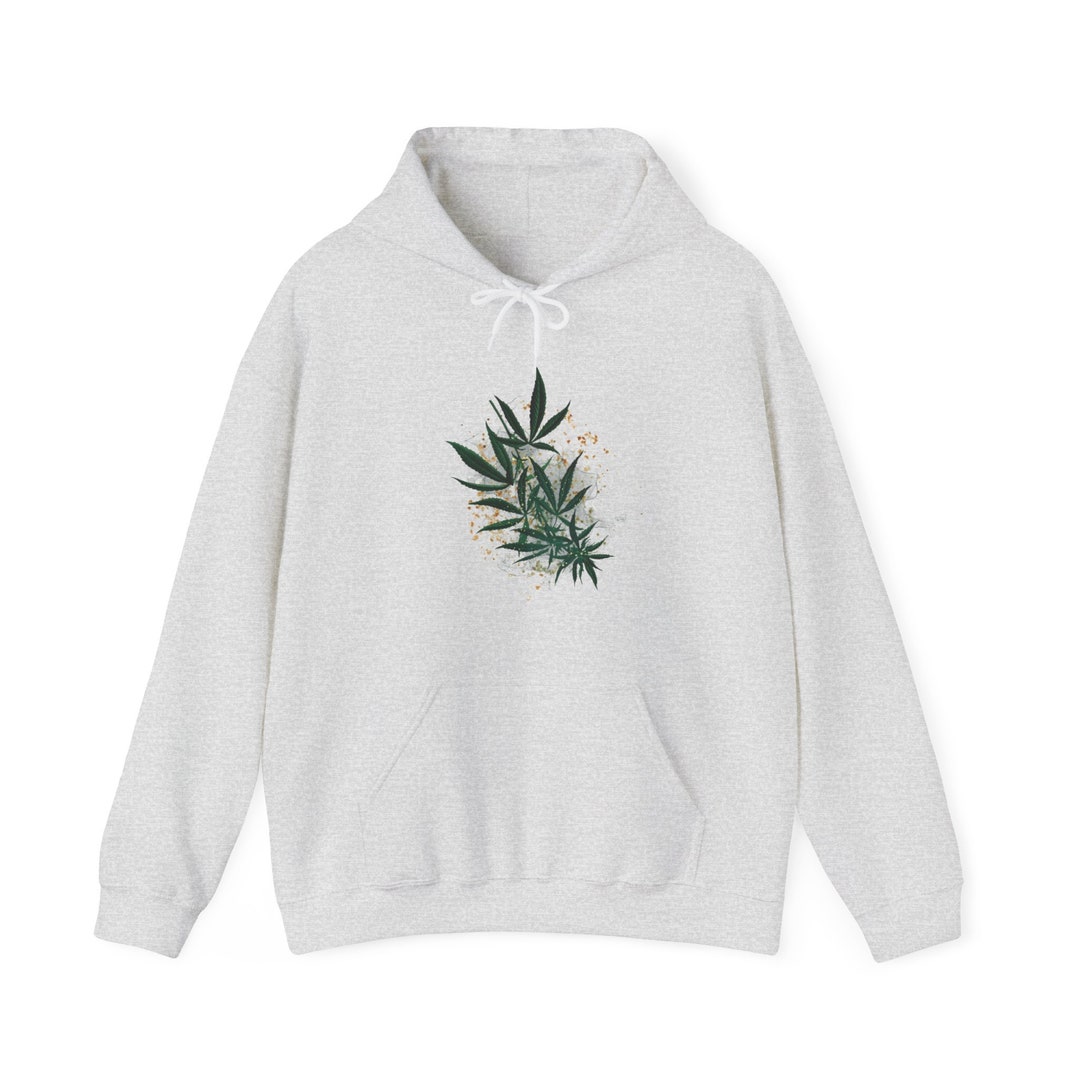 Haze and Cannabis Hooded Sweatshirt - Etsy
