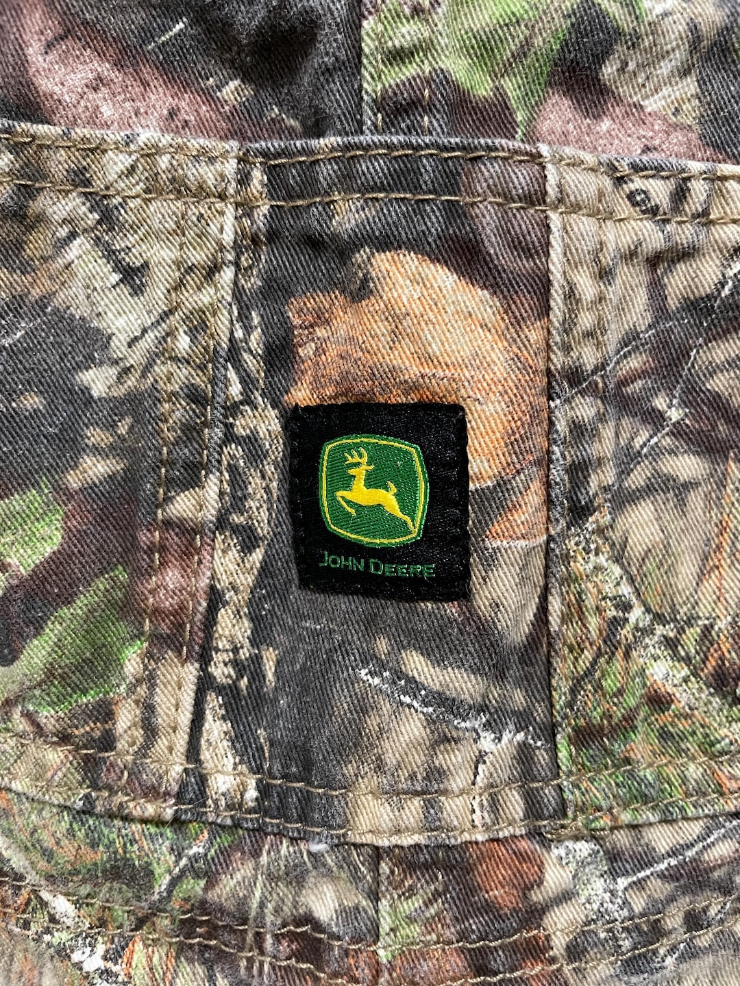 John Deere Boys Mossy Oak Camouflage Overalls // 5T - Etsy