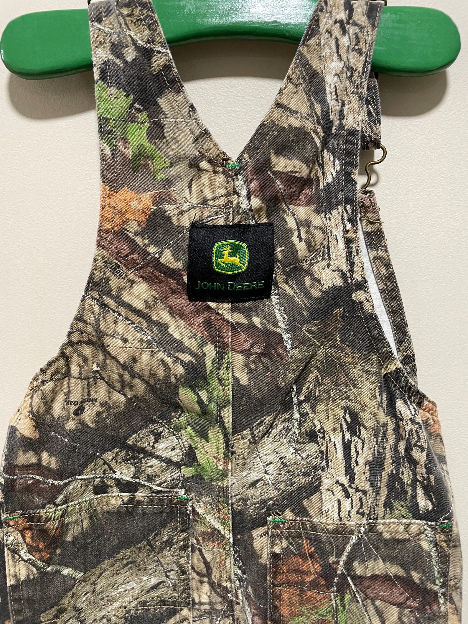 John Deere Boys Mossy Oak Camouflage Overalls // 5T - Etsy