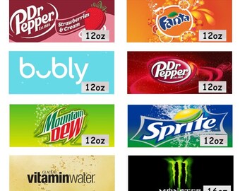Gatorade Vending Machine Labels - Etsy